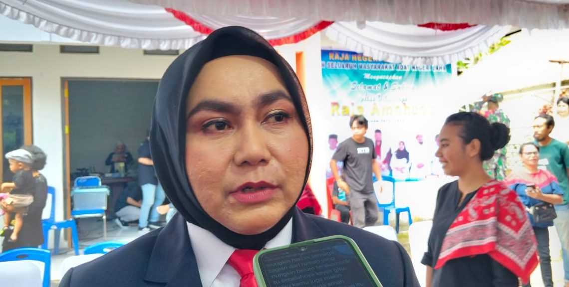 Tercatat dalam sejarah di Negeri Amahusu, Syaripa Soulisa Sukses ...